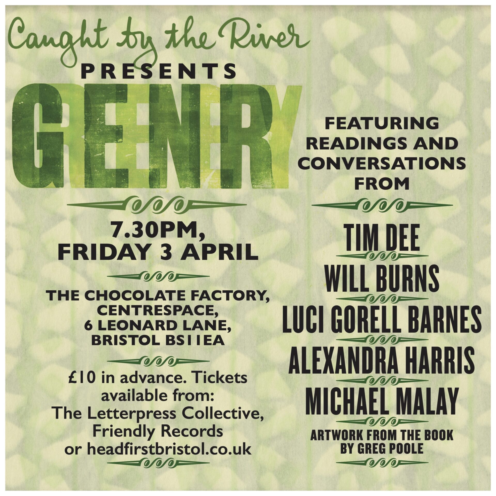 Event announcement: Greenery | Caught by the River | Caught by the River