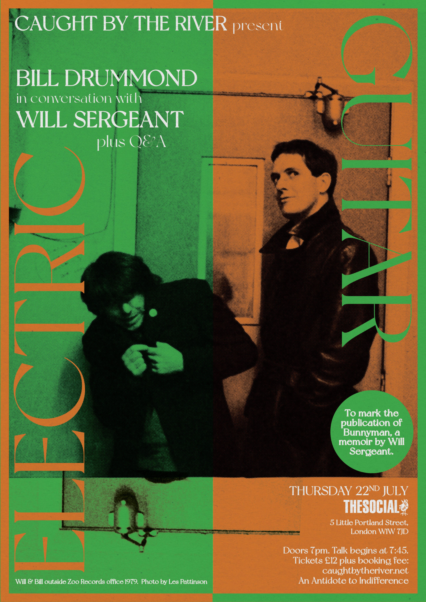 Electric Guitar: Bill Drummond & Will Sergeant in conversation at The ...