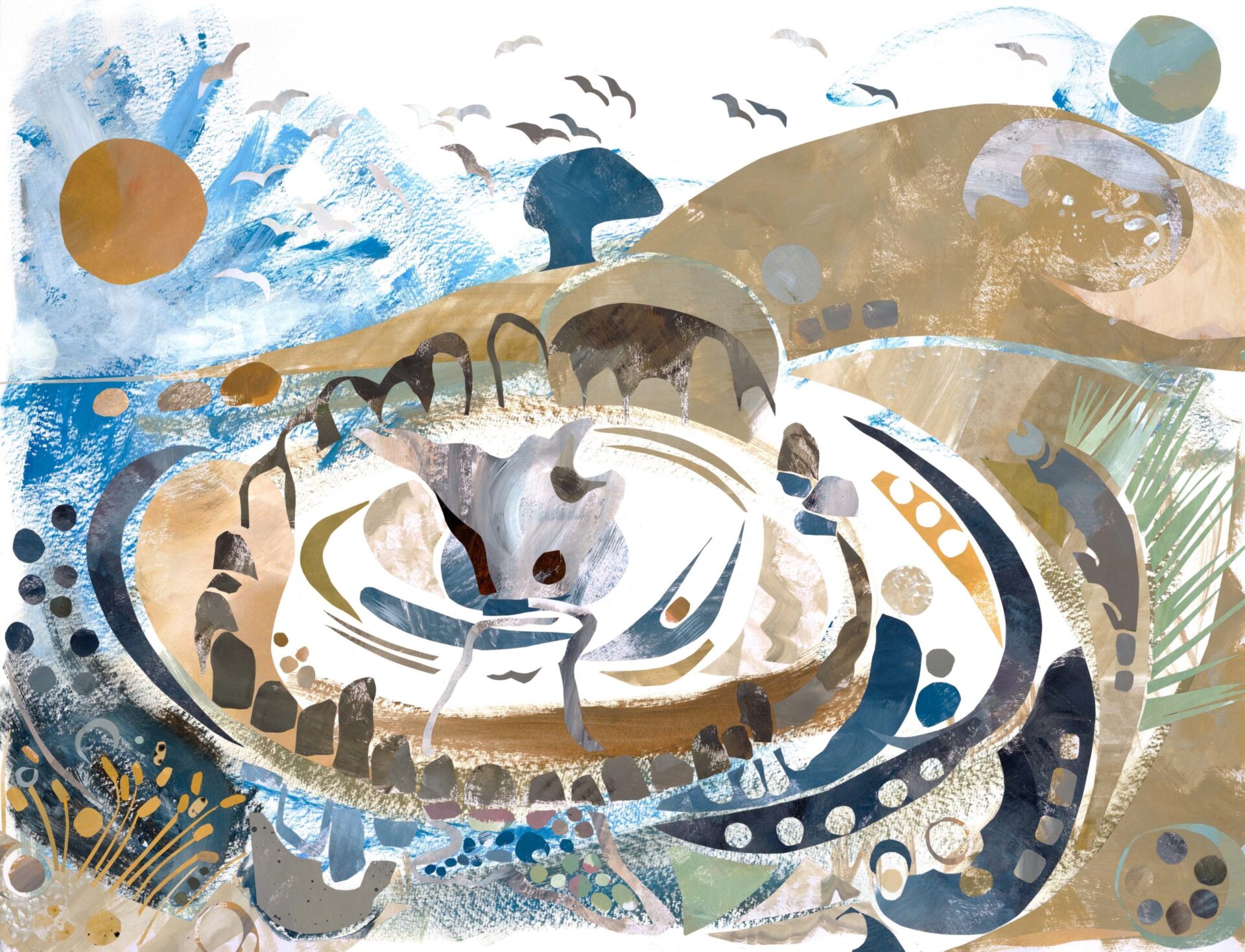 Seahenge | Caught by the River | Caught by the River