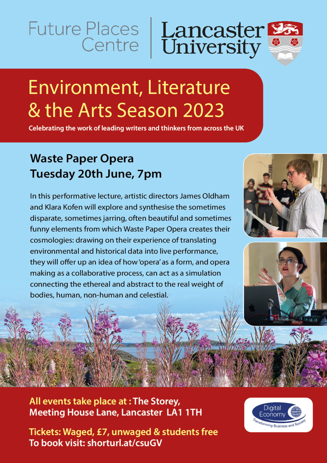 Lancaster Future Places Environment, Literature and the Arts Season ...